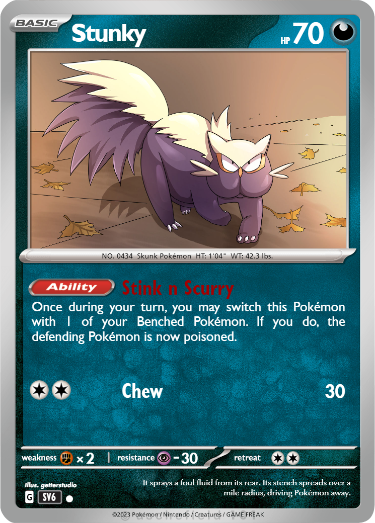 Stunky - iizaru | Pokécardmaker.net