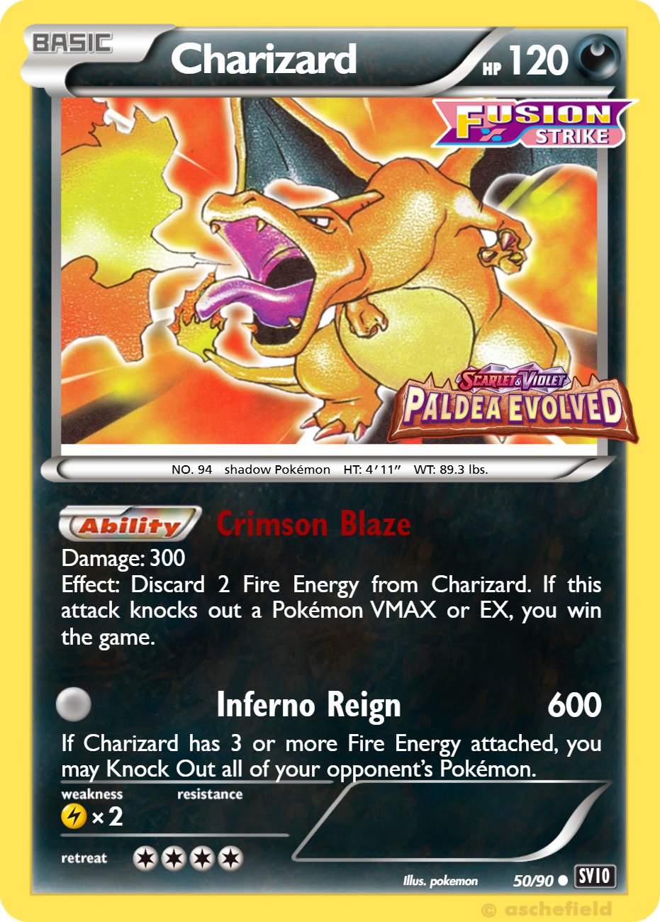Charizard - illustrator | Pokécardmaker.net