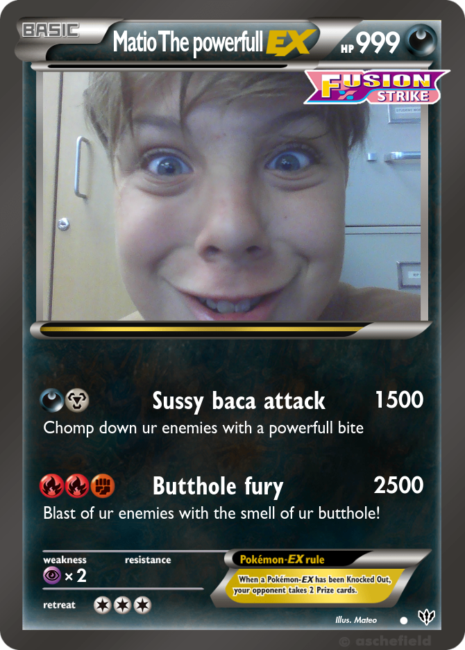 Matio The powerfull - inFinite300 | Pokécardmaker.net