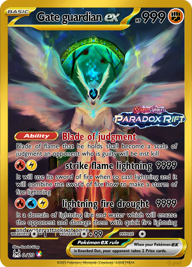 Gate guardian - ip410899 | Pokécardmaker.net