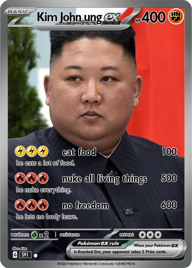 Kim John ung - isaac904 | Pokécardmaker.net