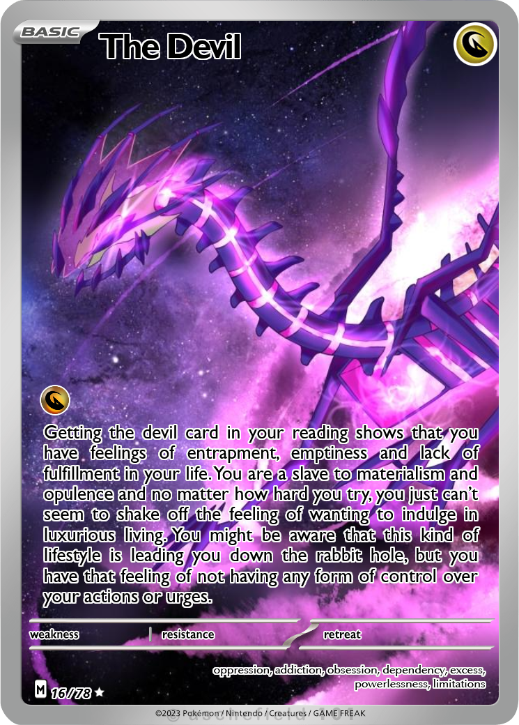 The Devil - jaethom | Pokécardmaker.net