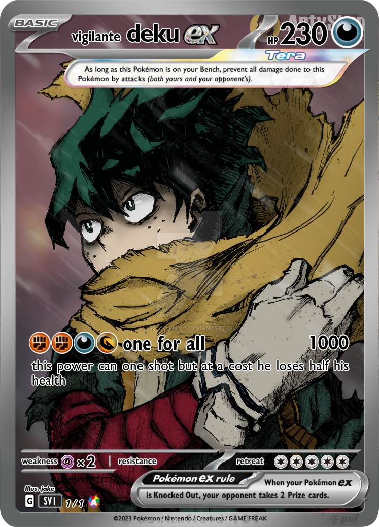deku - jake | Pokécardmaker.net