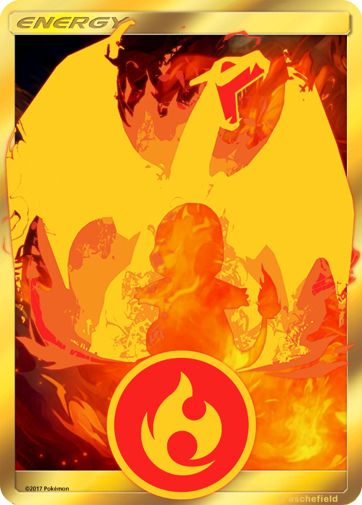 Basic Fire Energy - Charizard - jartiv | Pokécardmaker.net