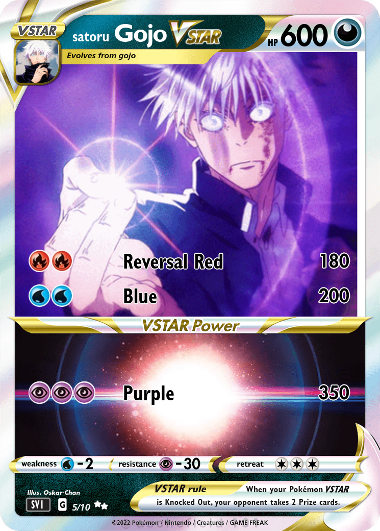 Gojo - jerry54321 | Pokécardmaker.net