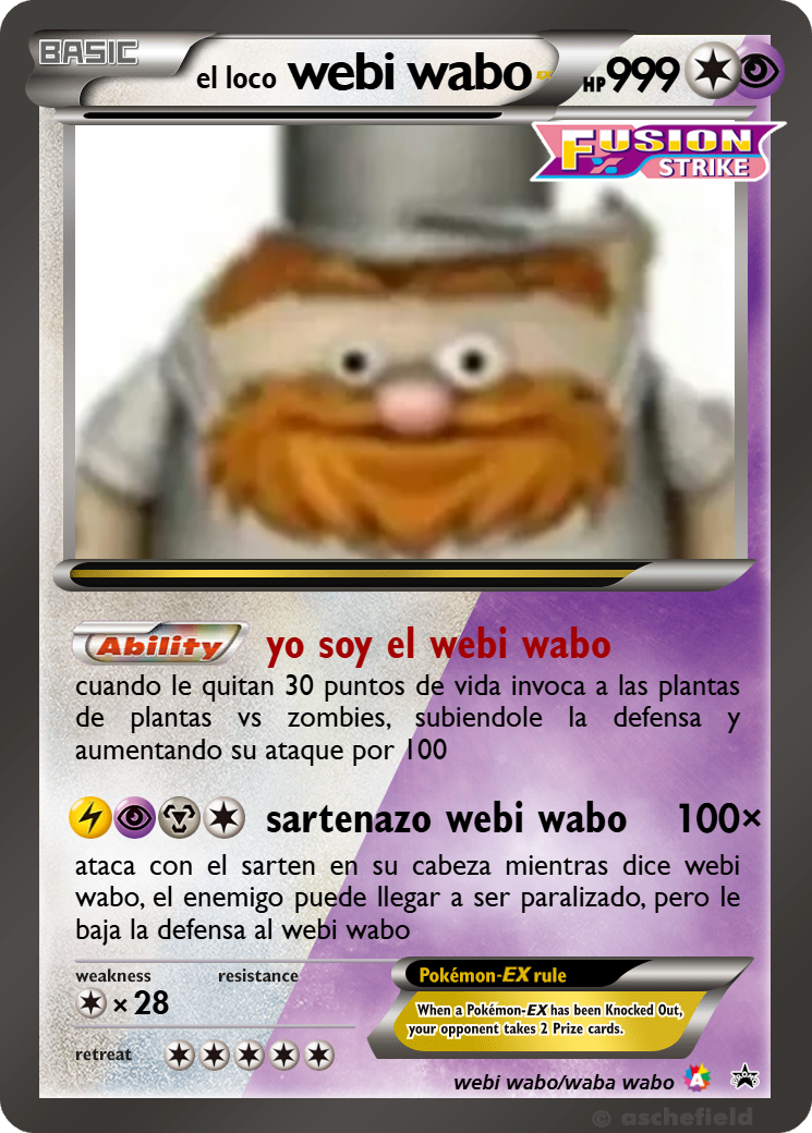 webi wabo - jose_gummys | Pokécardmaker.net