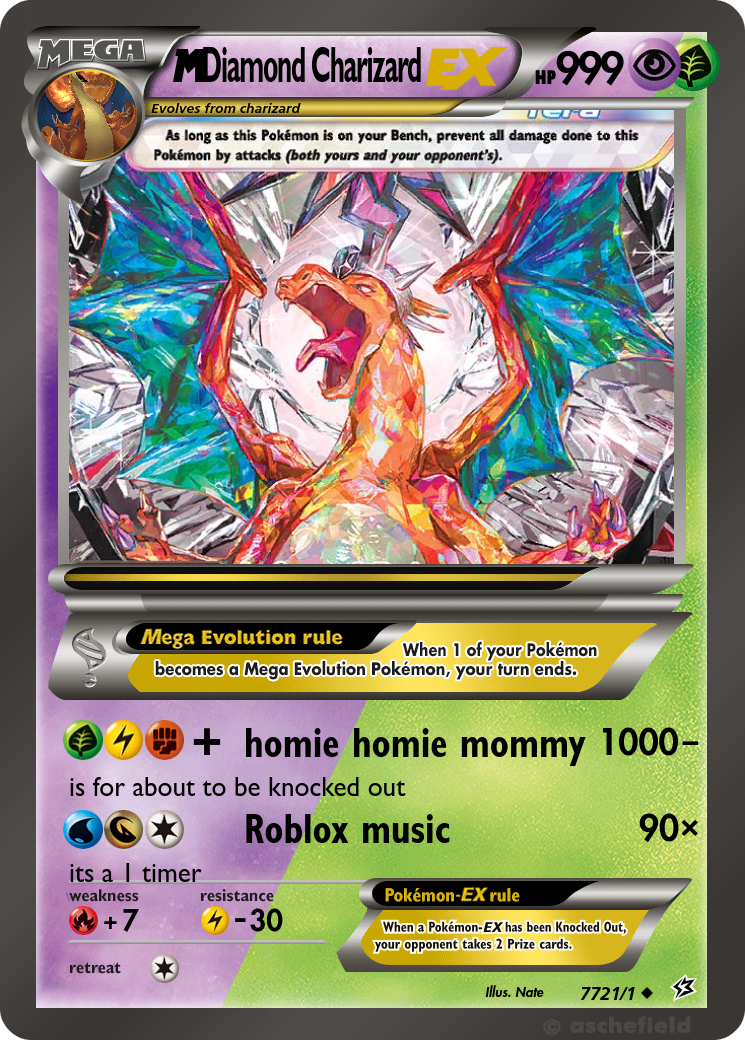 Diamond Charizard - jto | Pokécardmaker.net