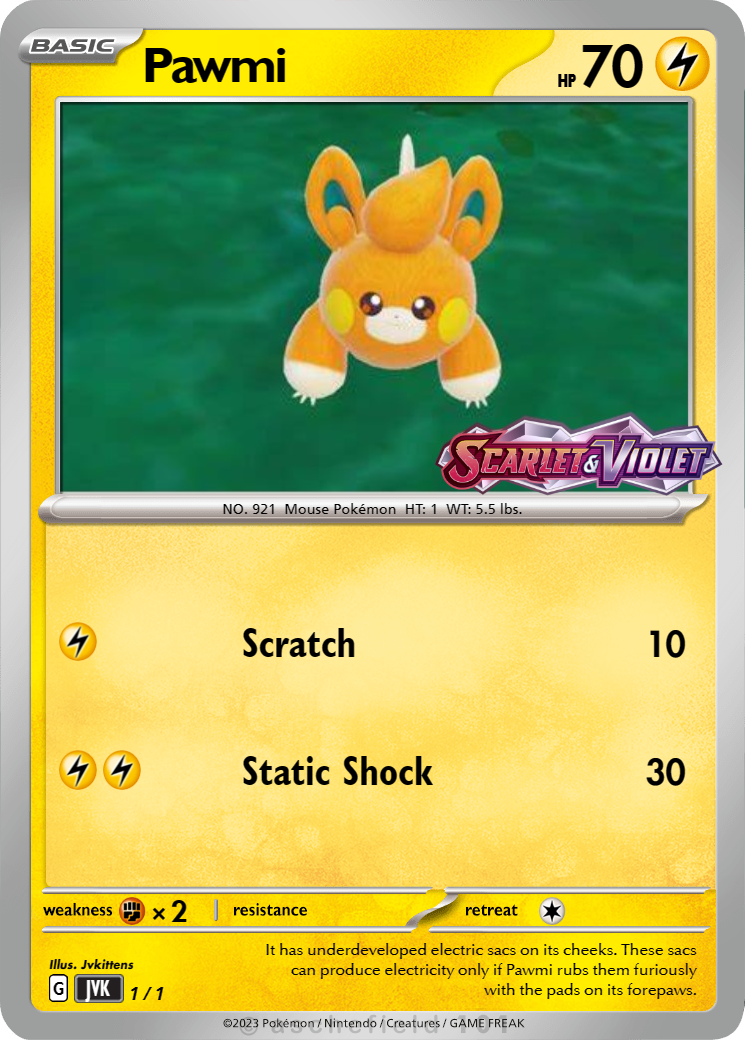 Pawmi - jvkittens | Pokécardmaker.net