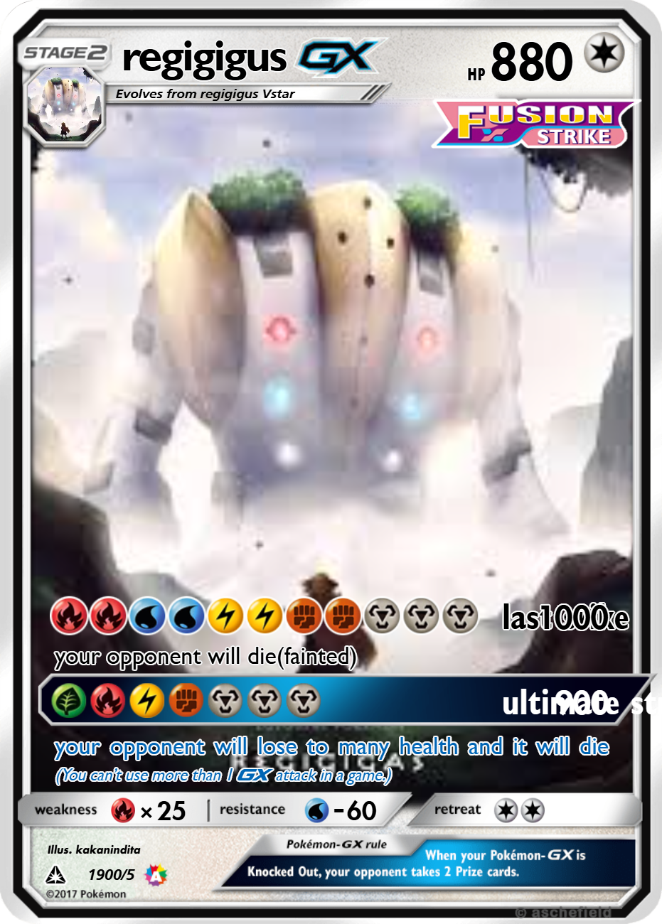 regigigus - kakanindita | Pokécardmaker.net