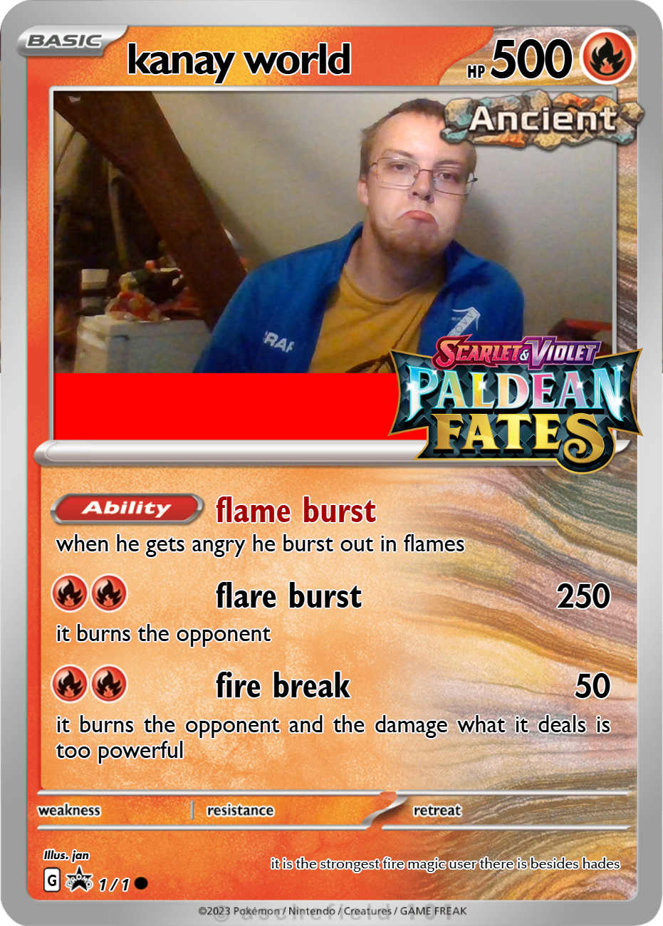 kanay world - kanayworld | Pokécardmaker.net