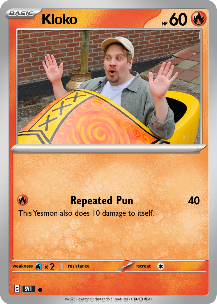 Kloko - klokomotivet | Pokécardmaker.net