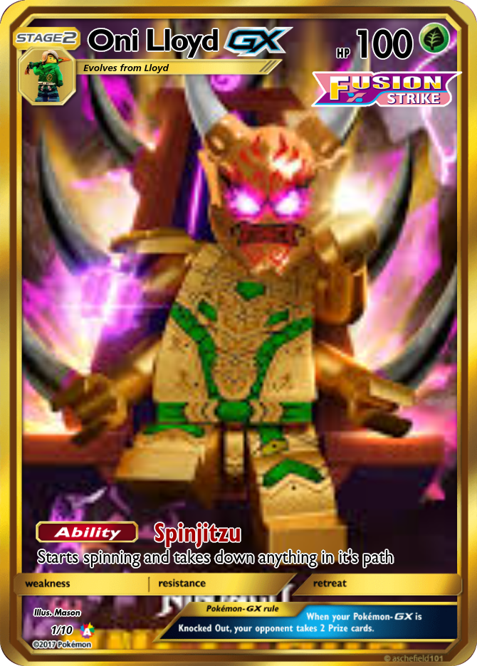 Oni Lloyd - knucklespro77 | Pokécardmaker.net