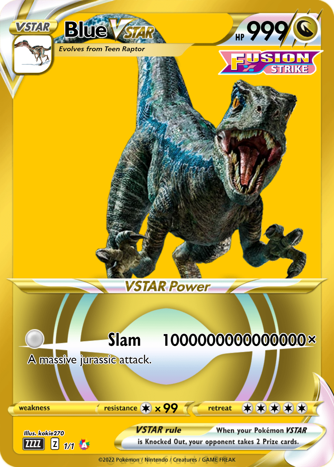 Blue - kokie270 | Pokécardmaker.net