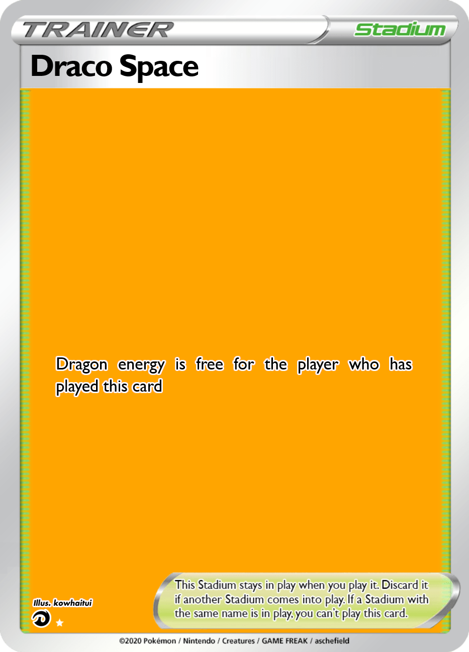 Draco Space - kowhaitui | Pokécardmaker.net