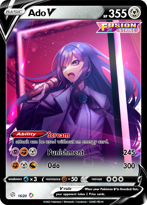 Ado - kyoo | Pokécardmaker.net