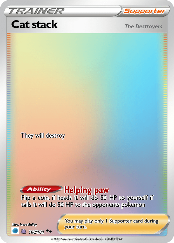 Cat stack - lcemasterNar | Pokécardmaker.net