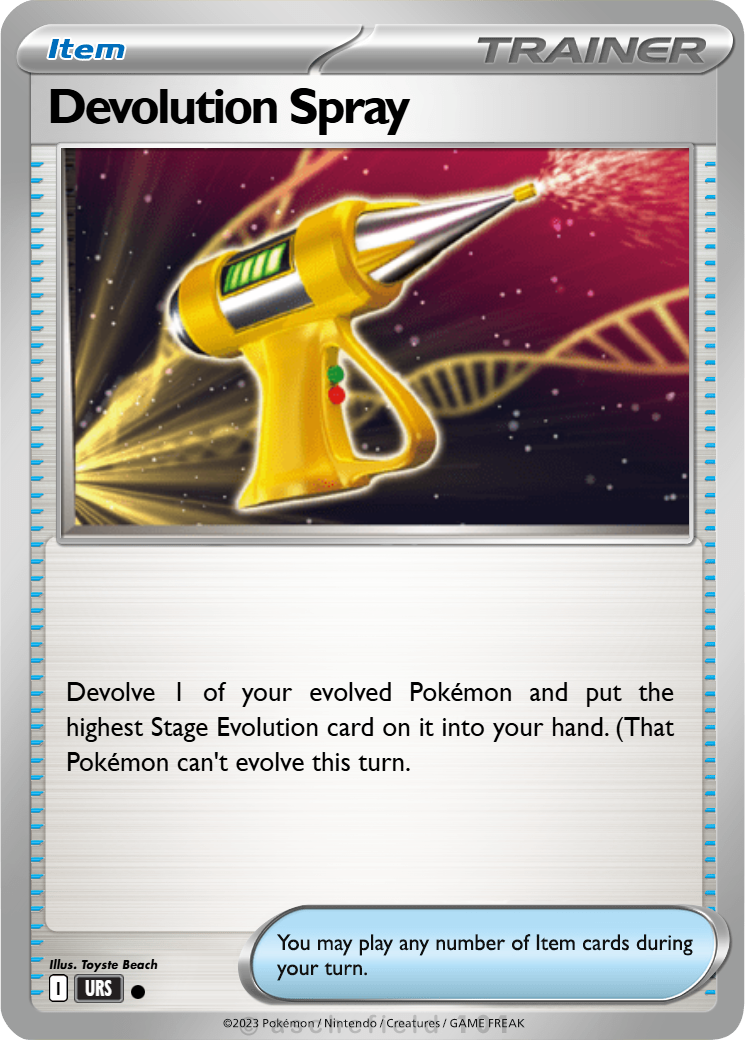 Devolution Spray - legoboy_20 | Pokécardmaker.net
