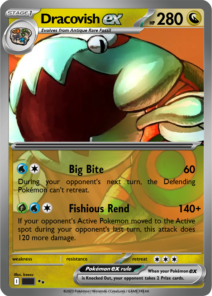 Dracovish - legoboy_20 | Pokécardmaker.net