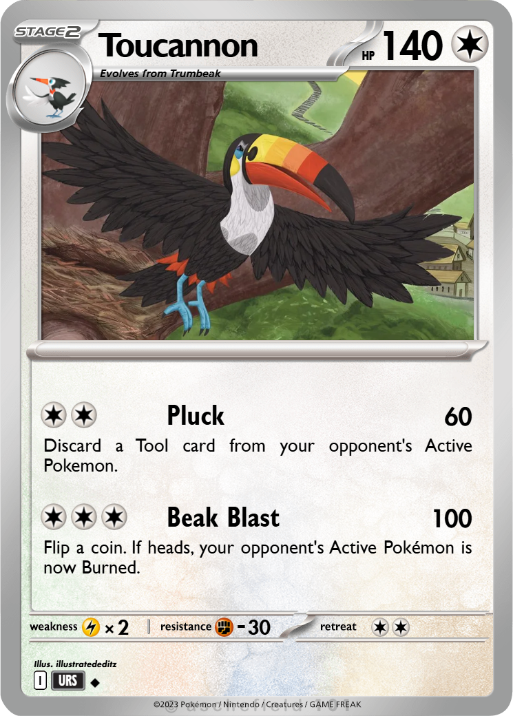 Toucannon - legoboy_20 | Pokécardmaker.net