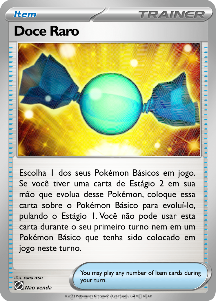 Doce Raro - leopkm | Pokécardmaker.net