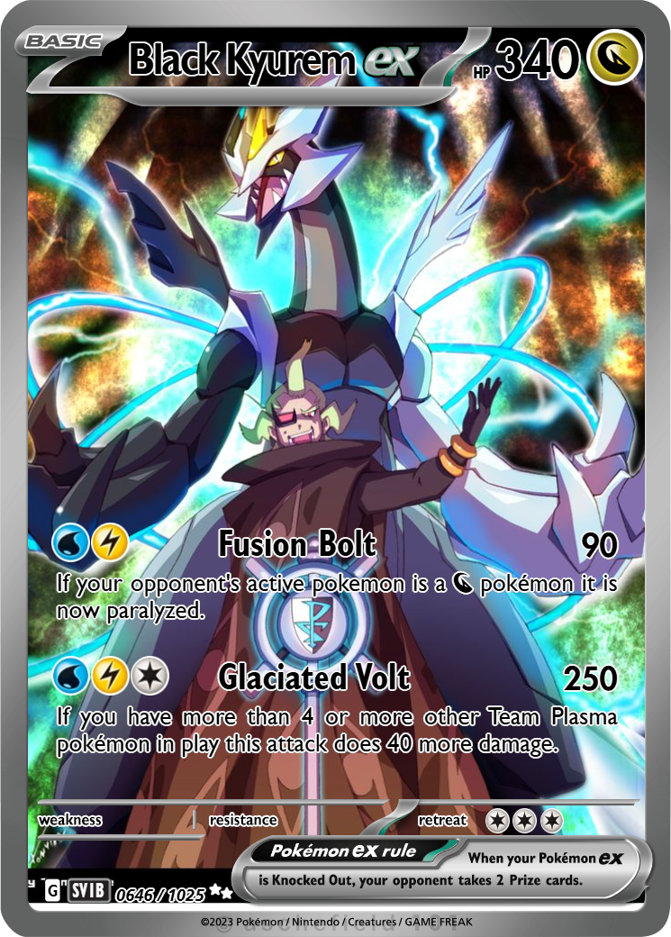 Black Kyurem - lethal_legend404 | Pokécardmaker.net