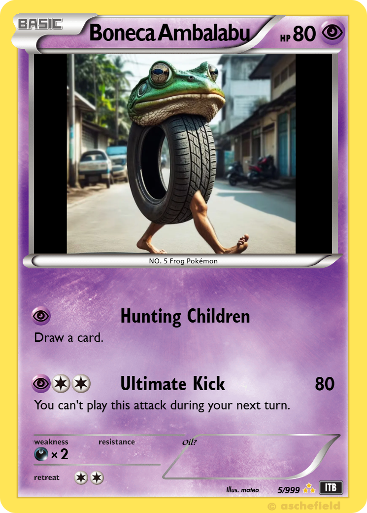 Boneca Ambalabu - lethal_mateo | Pokécardmaker.net