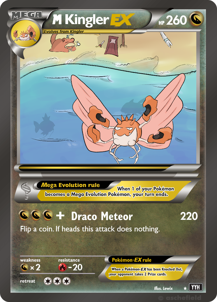 Kingler - lewis | Pokécardmaker.net