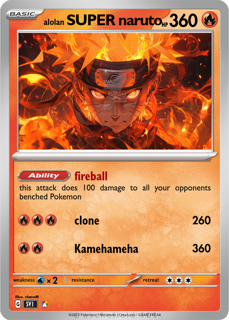 SUPER naruto - lexluther | Pokécardmaker.net