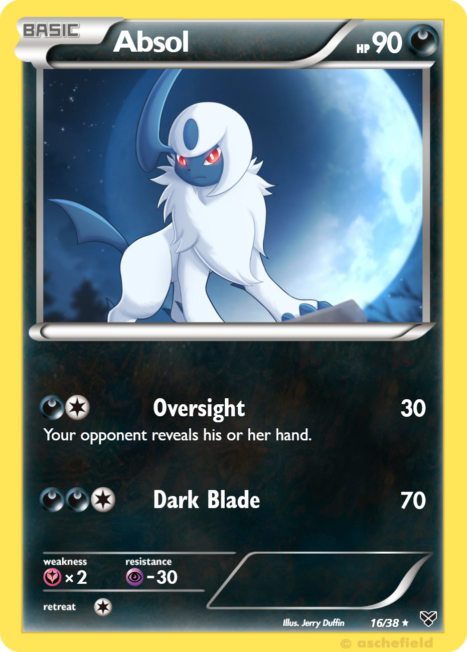 Absol - leydenjar | Pokécardmaker.net