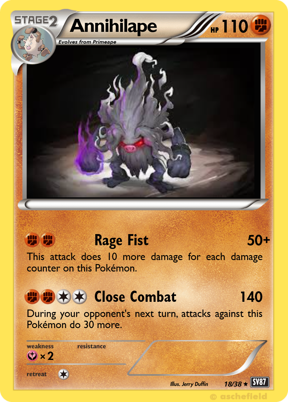Annihilape - leydenjar | Pokécardmaker.net