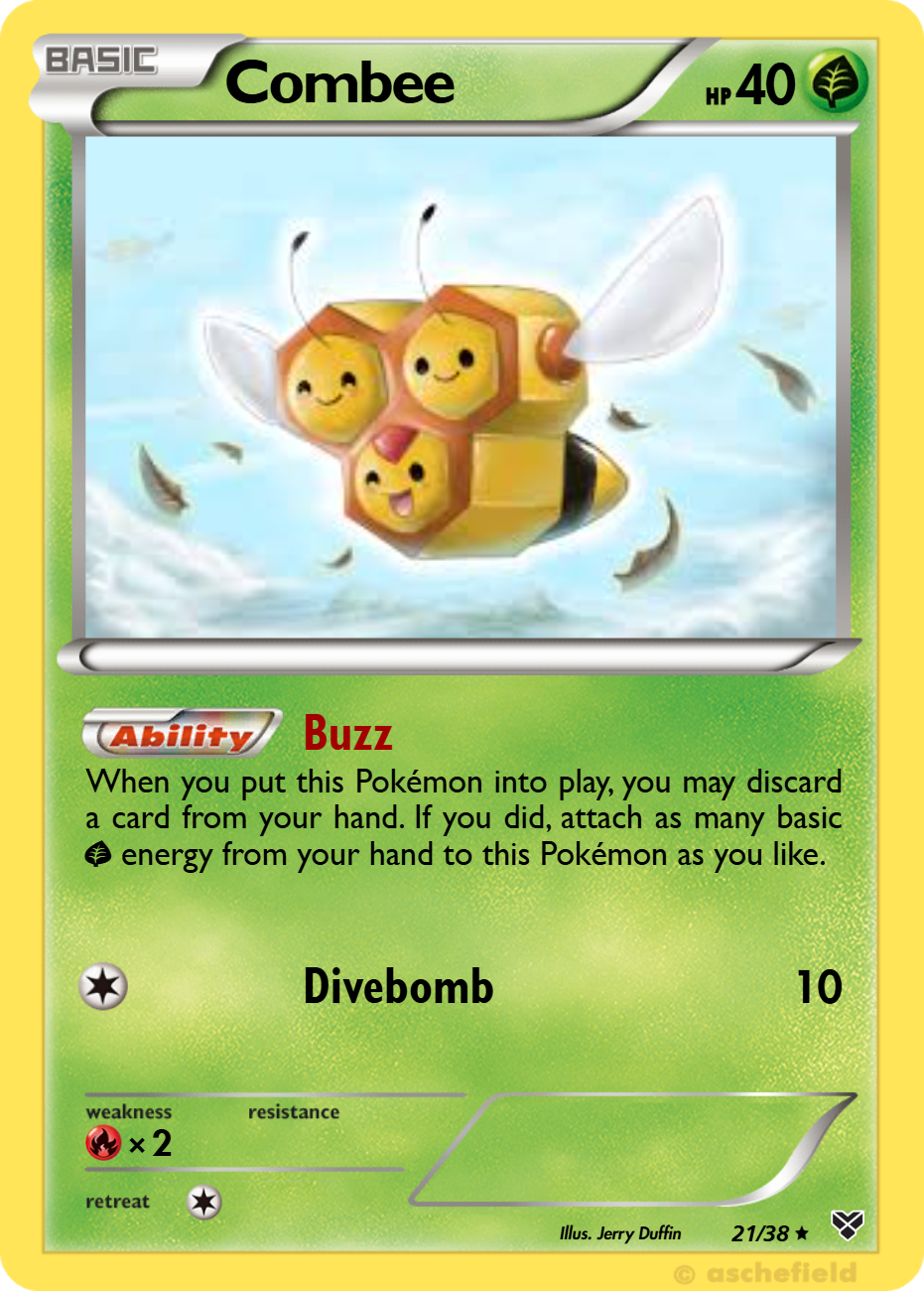 Combee - leydenjar | Pokécardmaker.net