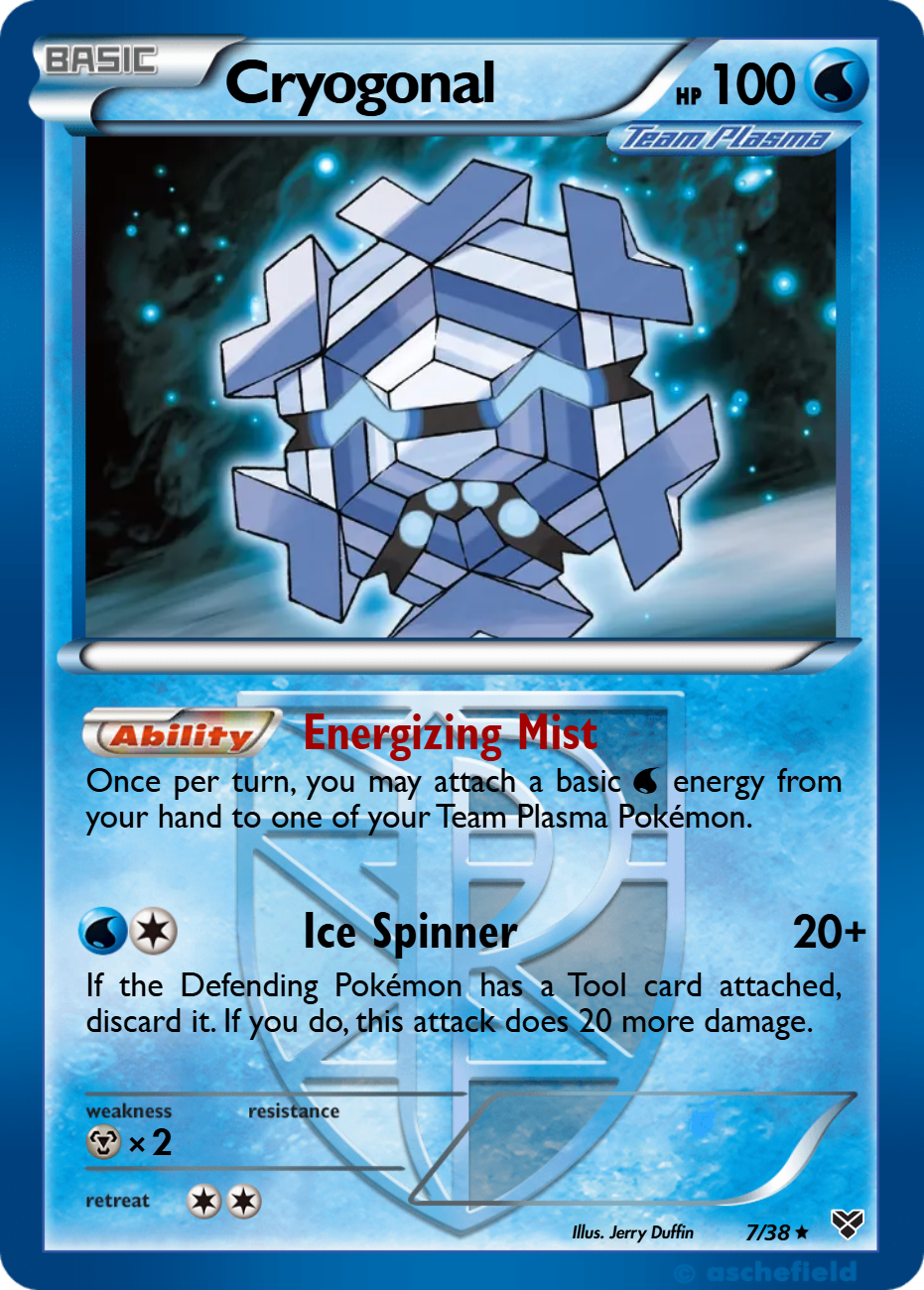 Cryogonal - leydenjar | Pokécardmaker.net