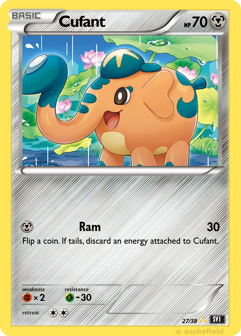 Cufant - leydenjar | Pokécardmaker.net