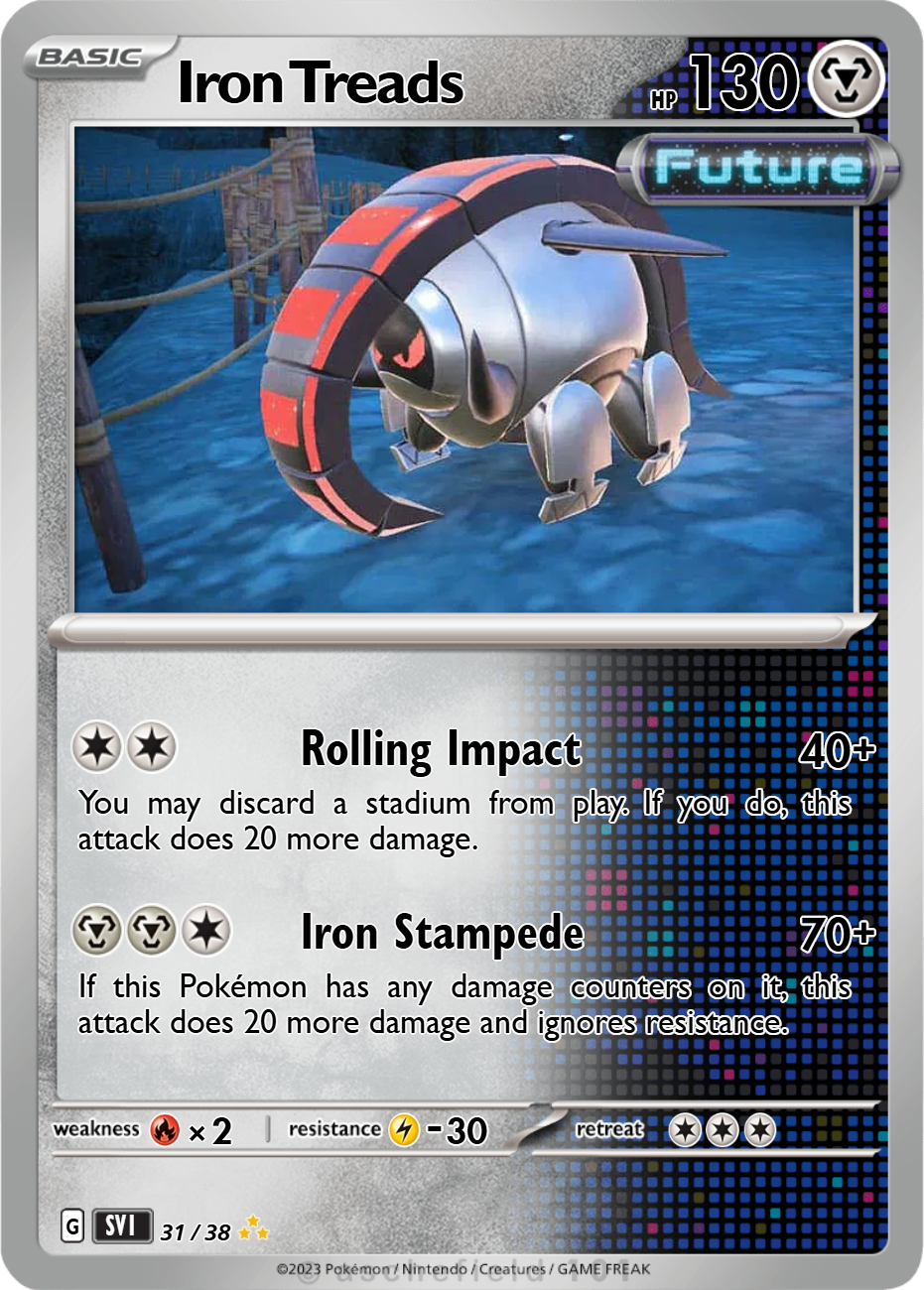 Iron Treads - leydenjar | Pokécardmaker.net