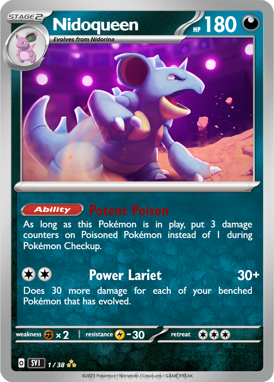 Nidoqueen - leydenjar | Pokécardmaker.net