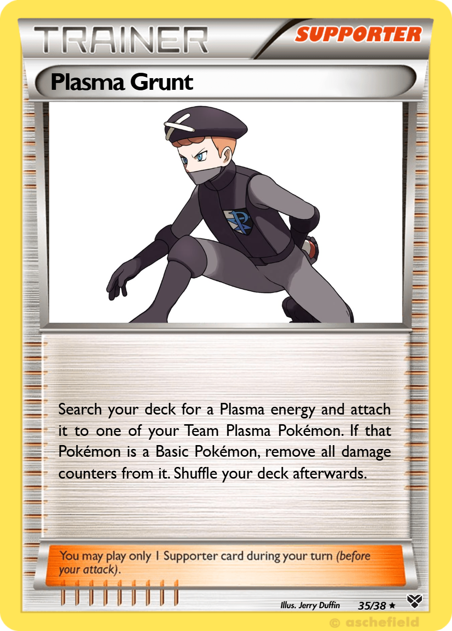Plasma Grunt - leydenjar | Pokécardmaker.net