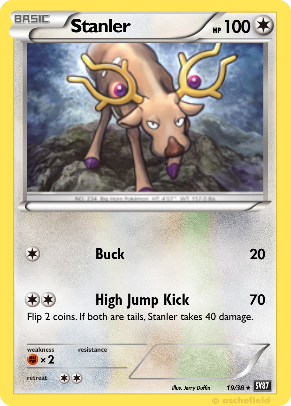 Stanler - leydenjar | Pokécardmaker.net