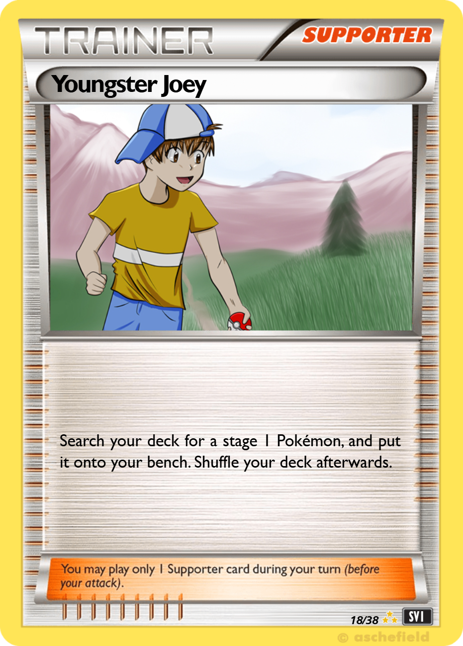 Youngster Joey - leydenjar | Pokécardmaker.net