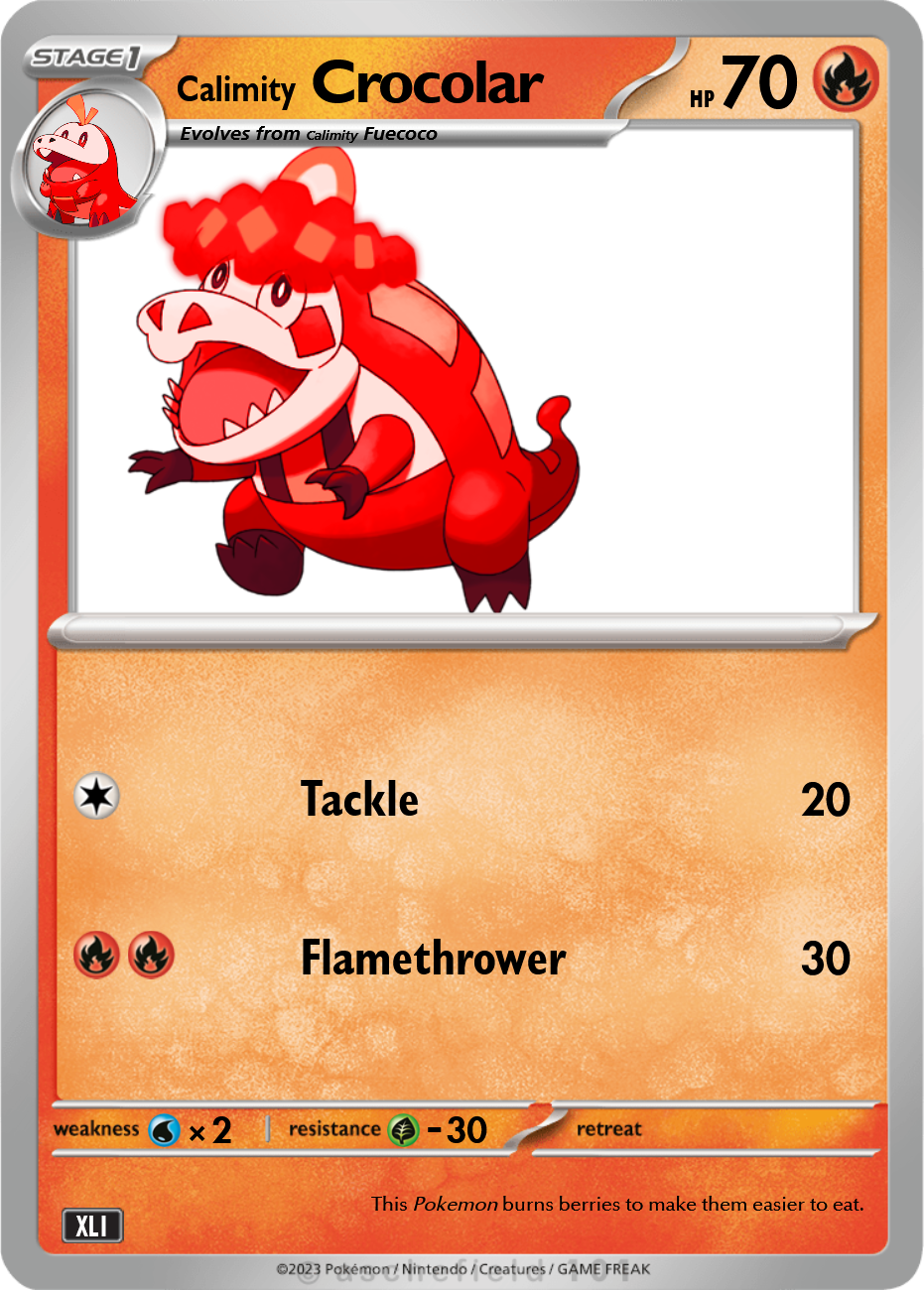 Crocolar - liontamer117 | Pokécardmaker.net