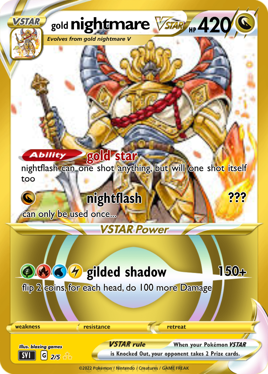 nightmare - lord_arcicnic | Pokécardmaker.net