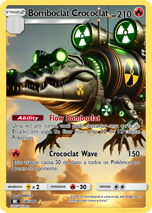 Bomboclat Crococlat - loxt020210 | Pokécardmaker.net