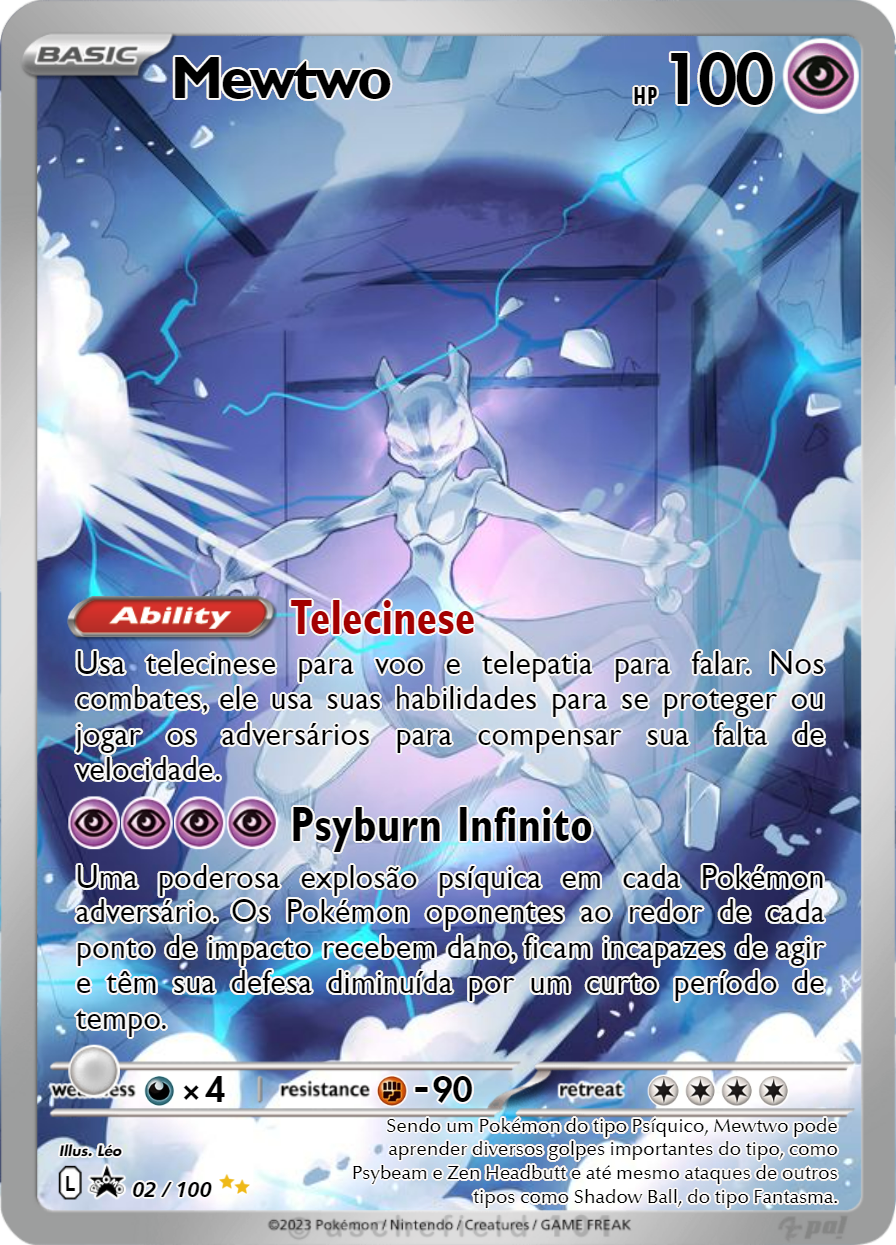 Mewtwo - lpenachio | Pokécardmaker.net