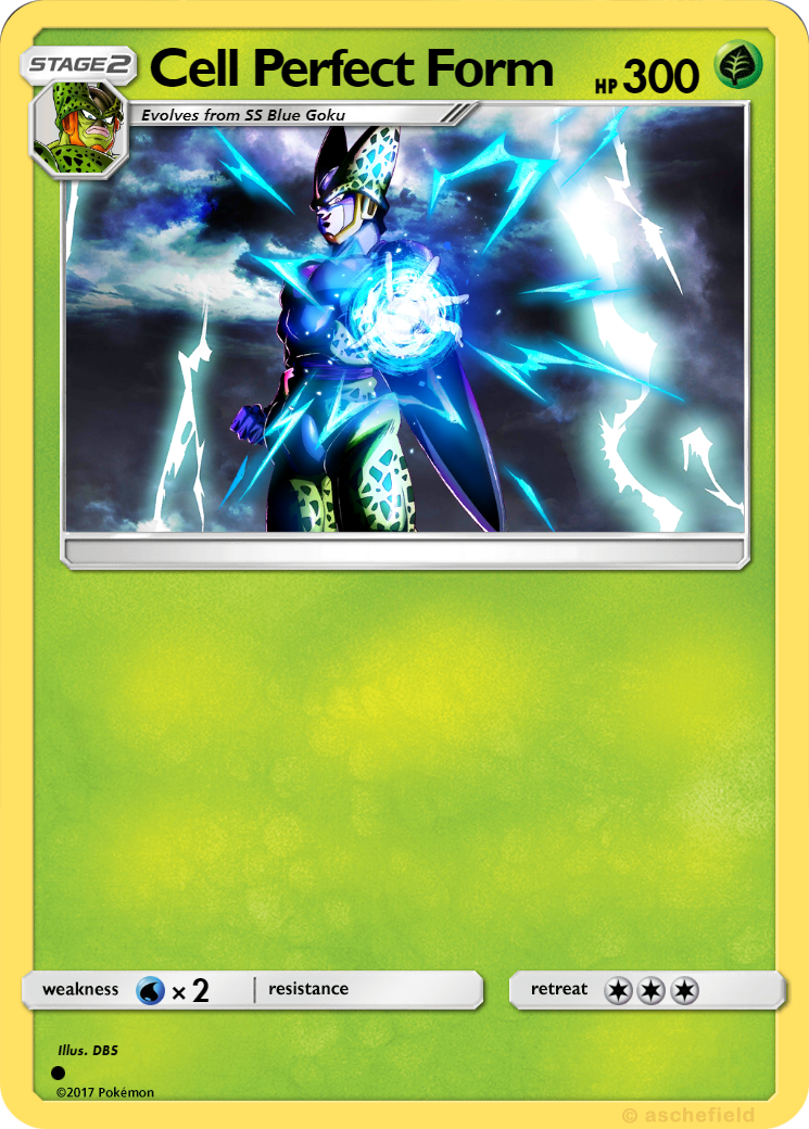 Cell Perfect Form - lucazz | Pokécardmaker.net