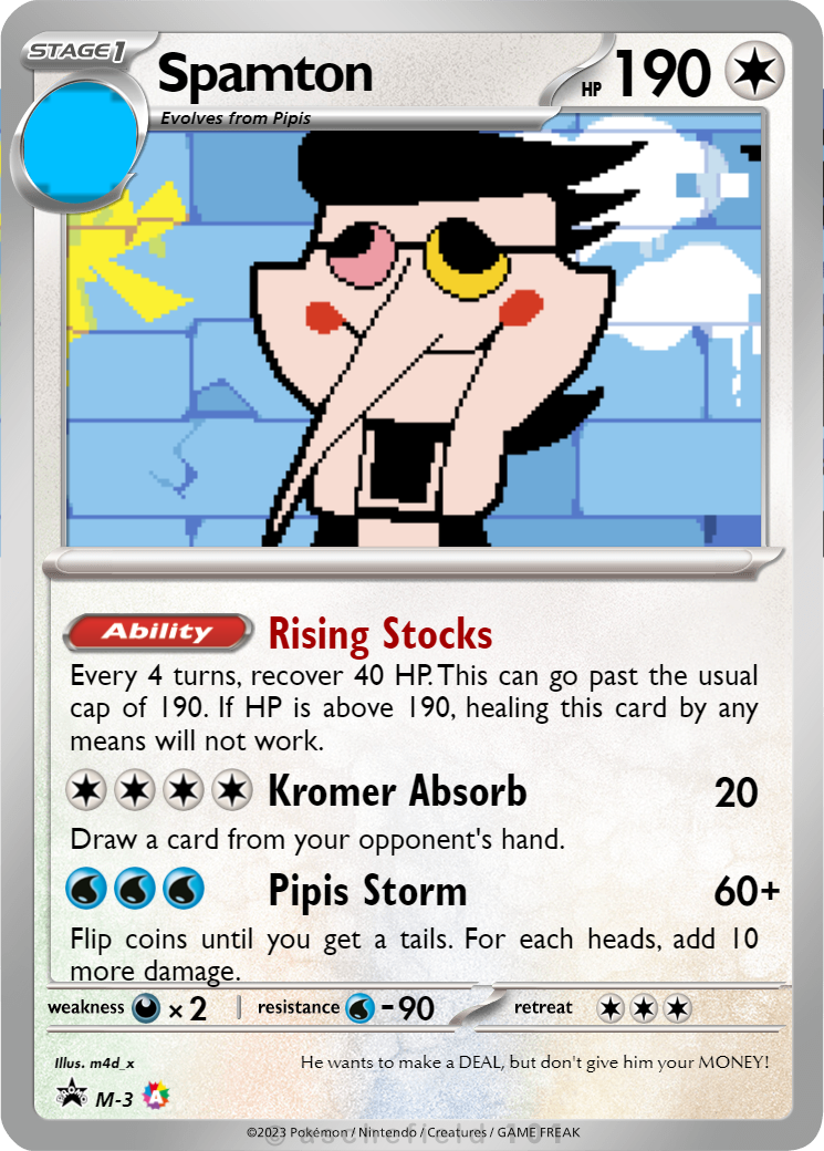 Spamton - mad_x | Pokécardmaker.net