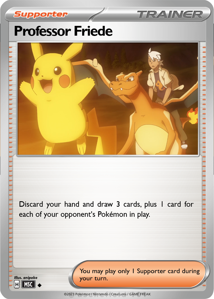 Professor Friede - madibye | Pokécardmaker.net