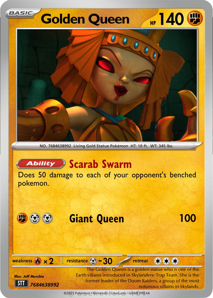 Golden Queen - magicrap123 | Pokécardmaker.net