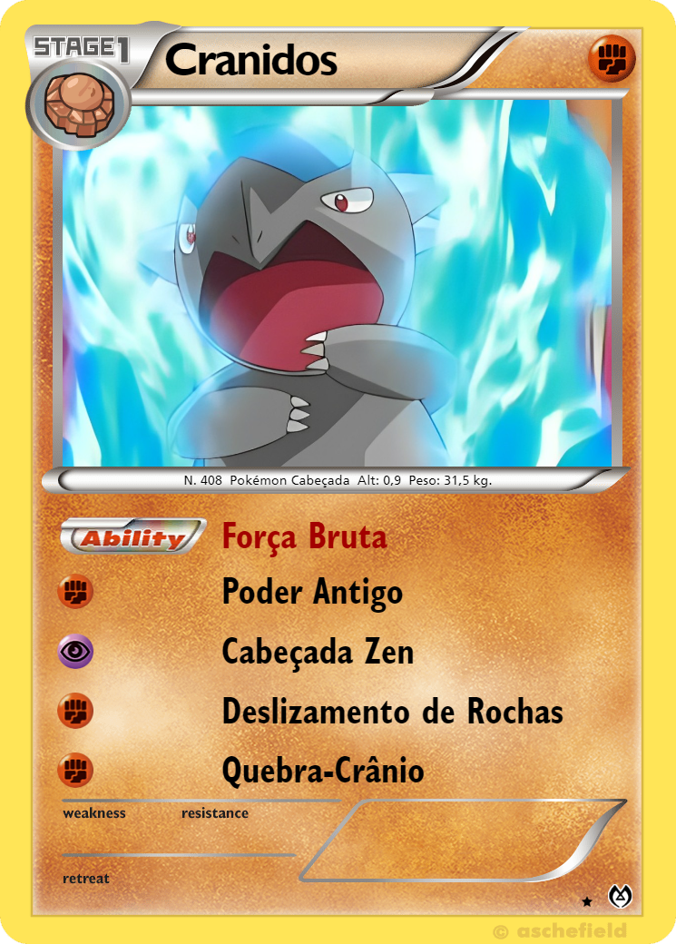 Cranidos - malec132 | Pokécardmaker.net