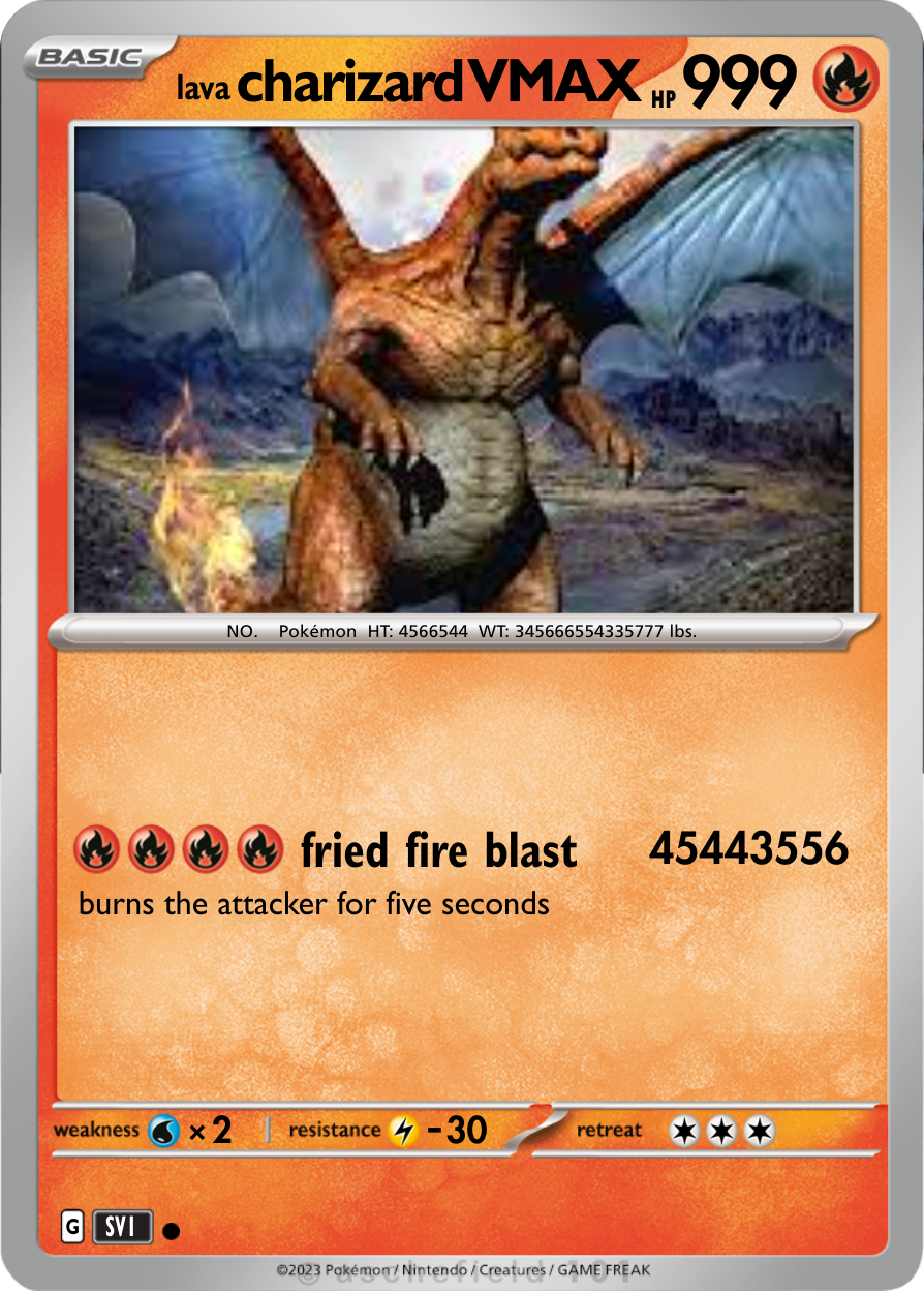 charizard VMAX - maxd16933 | Pokécardmaker.net