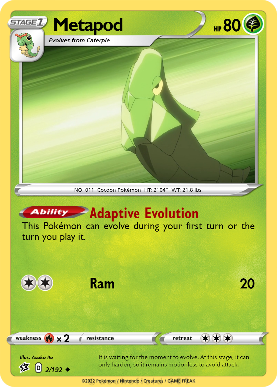 Metapod - mayukh | Pokécardmaker.net