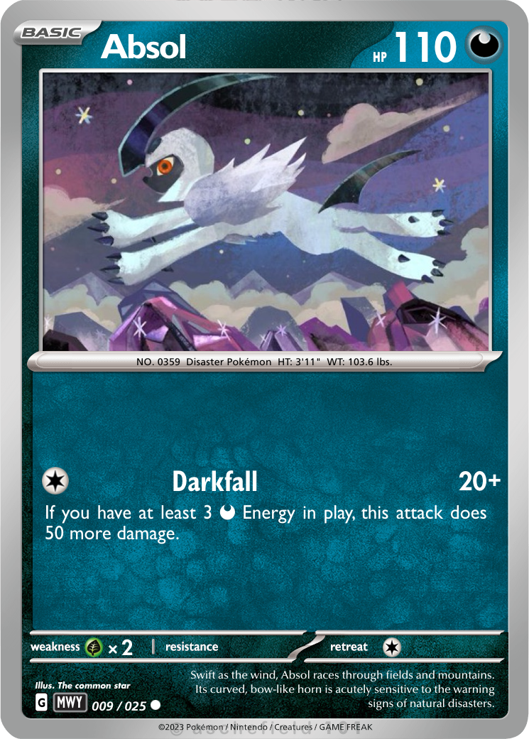 Absol - meltedwhimsy | Pokécardmaker.net